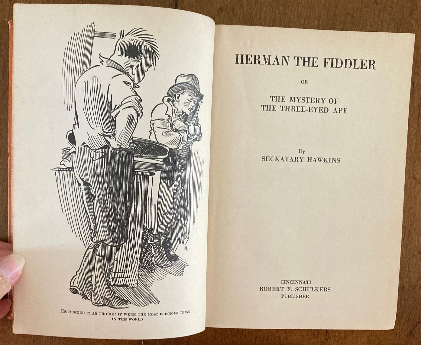 Herman the Fiddler or The Mystery of the Three-Eyed Ape Seckatary ...