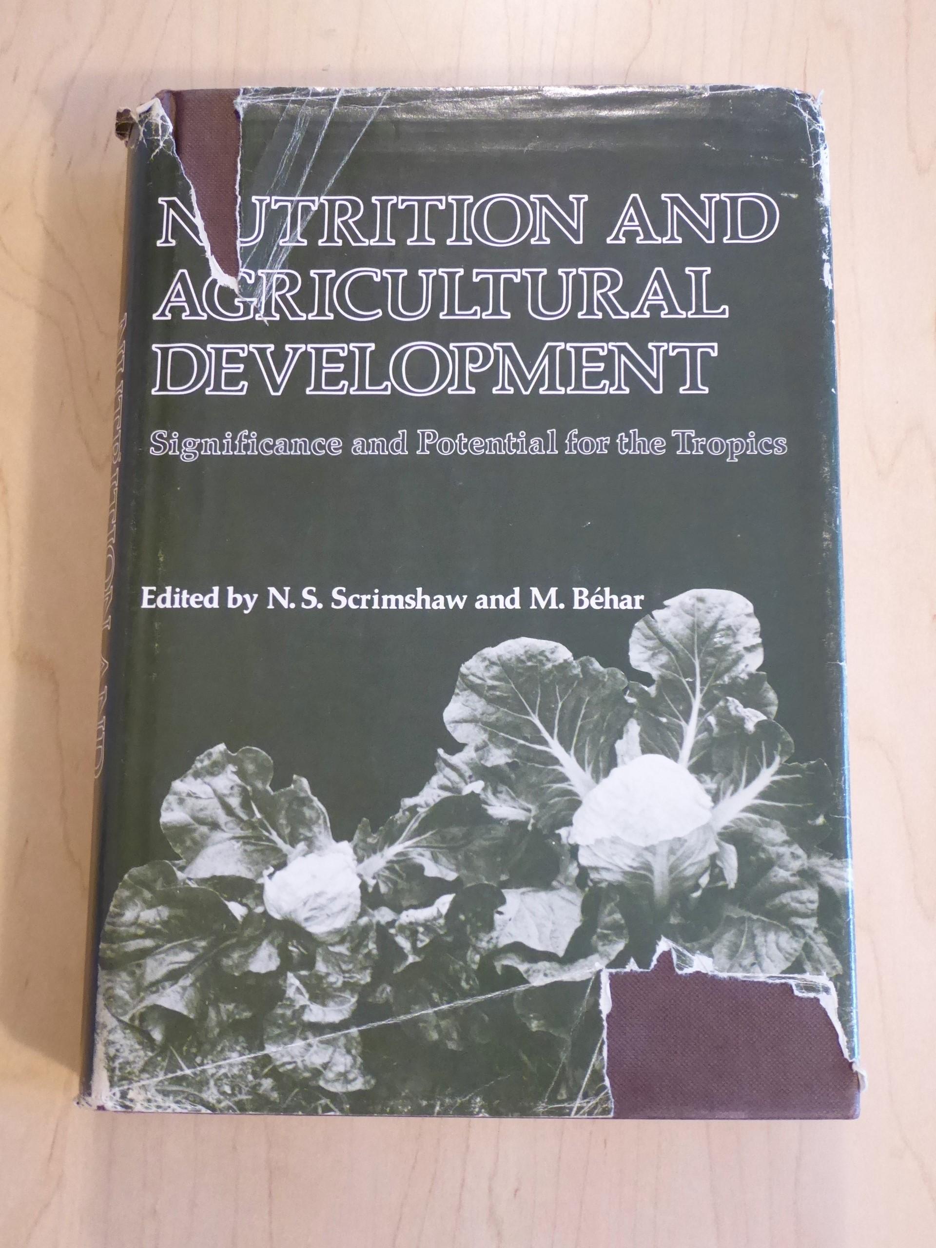 Nutrition and Agricultural Development: Significance and Potential for ...