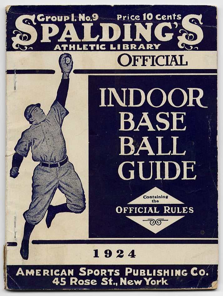 Official Indoor Base Ball Rules and Constitution and By-Laws of the ...