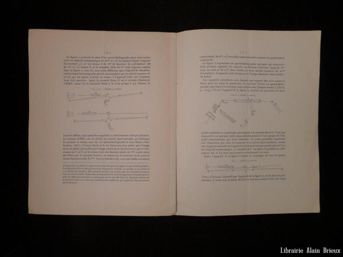Appareils enregistreurs de l'atmosphère solaire von DESLANDRES (Henri ...