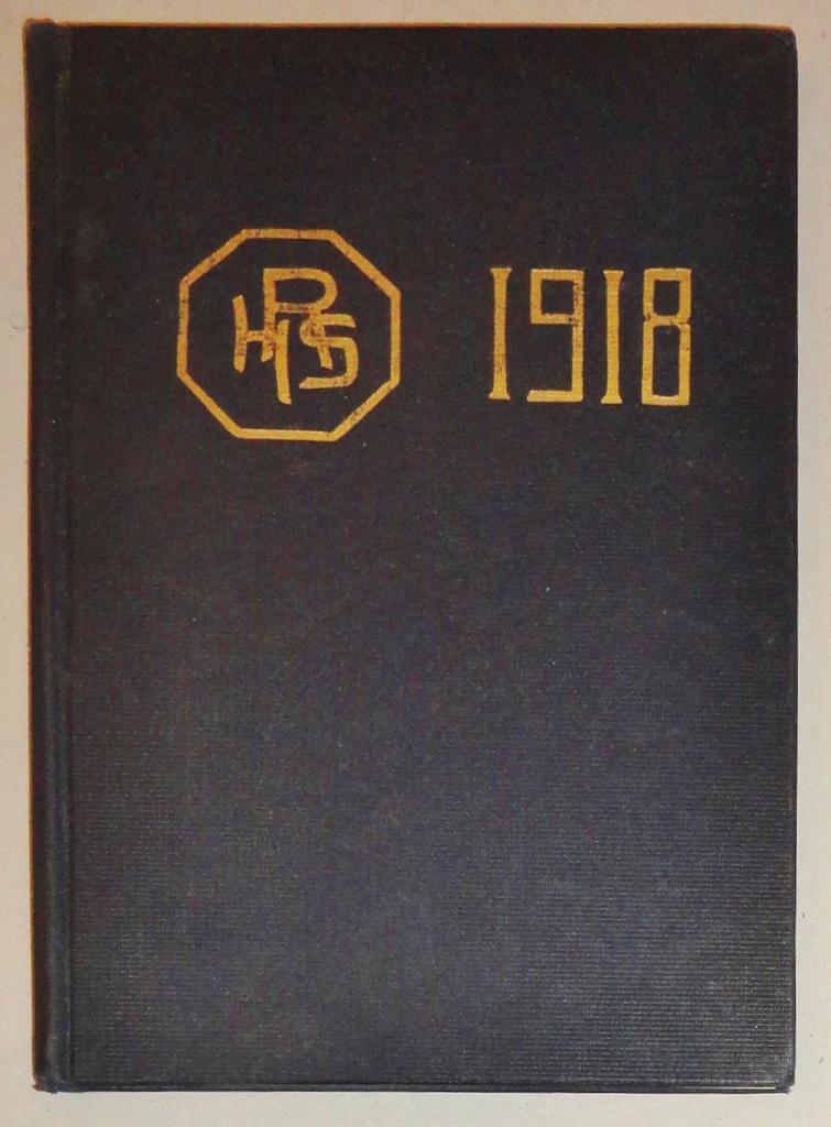 1918 Year Book; Reading, [PA] High School for Girls by Reading High ...