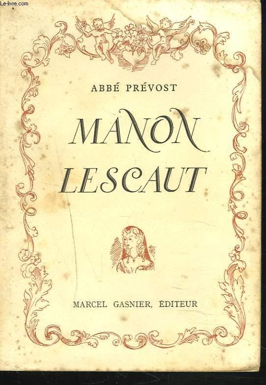 MANON LESCAUT by ABBE PREVOST: bon Couverture souple (1946) | Le-Livre MANON LESCAUT by ABBE PREVOST: bon Couverture souple (1946) | Le-Livre