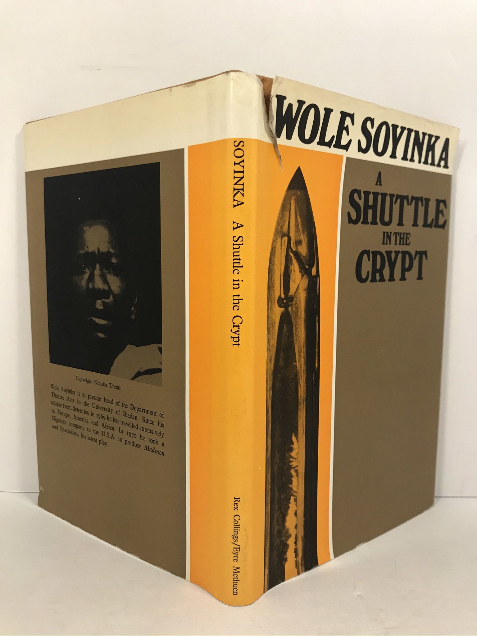 A Shuttle in the Crypt by Soyinka, Wole: Fine Hardcover (1972) First ...