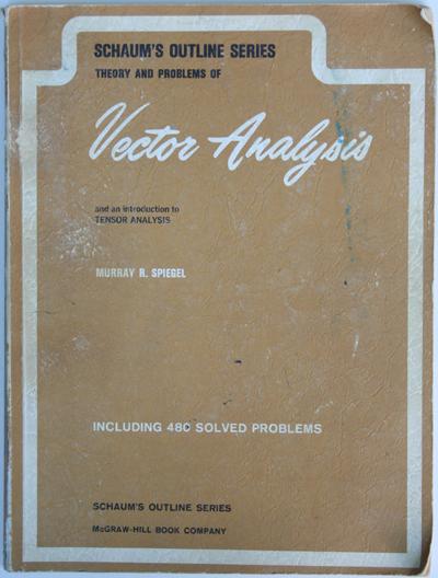 Vector Analysis by Spiegel, Murray R.: Very Good Soft cover (1959 ...