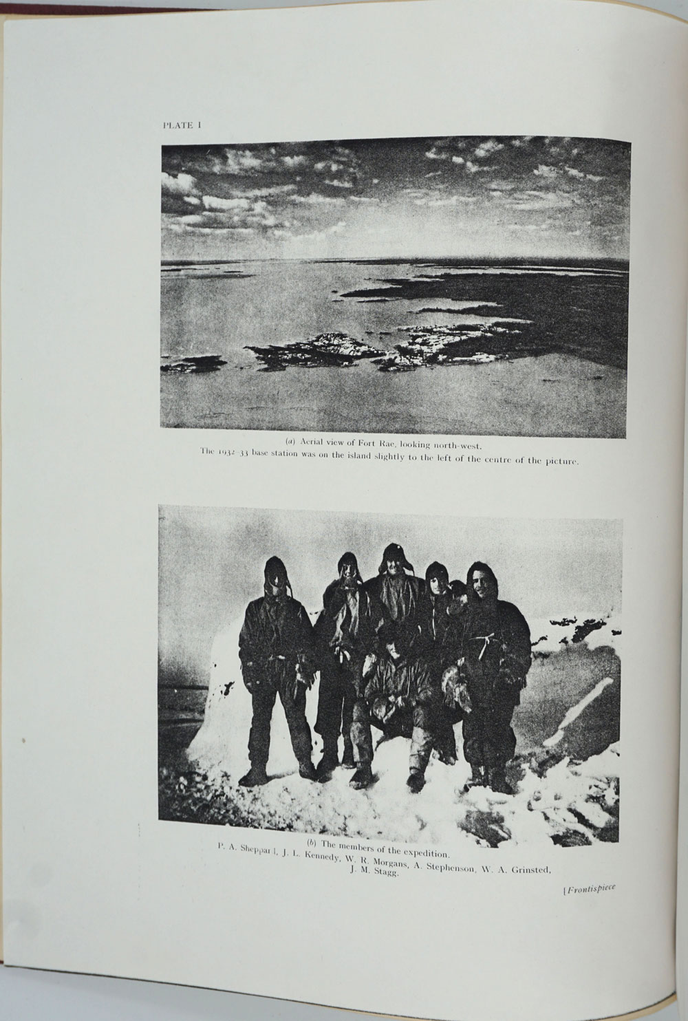 British Polar Year Expedition. Fort Rae, N.W. Canada 1932-33. Signed by ...