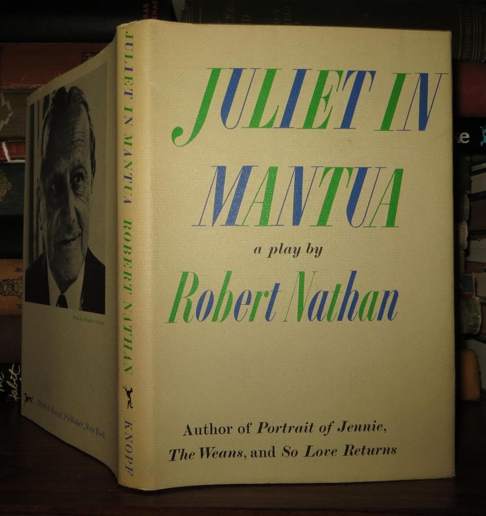 JULIET IN MANTUA by Nathan, Robert: Hardcover (1967) First Edition ...