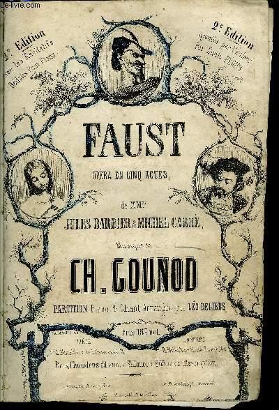 FAUST by GOUNOD Charles: Sheet Music | Le-Livre