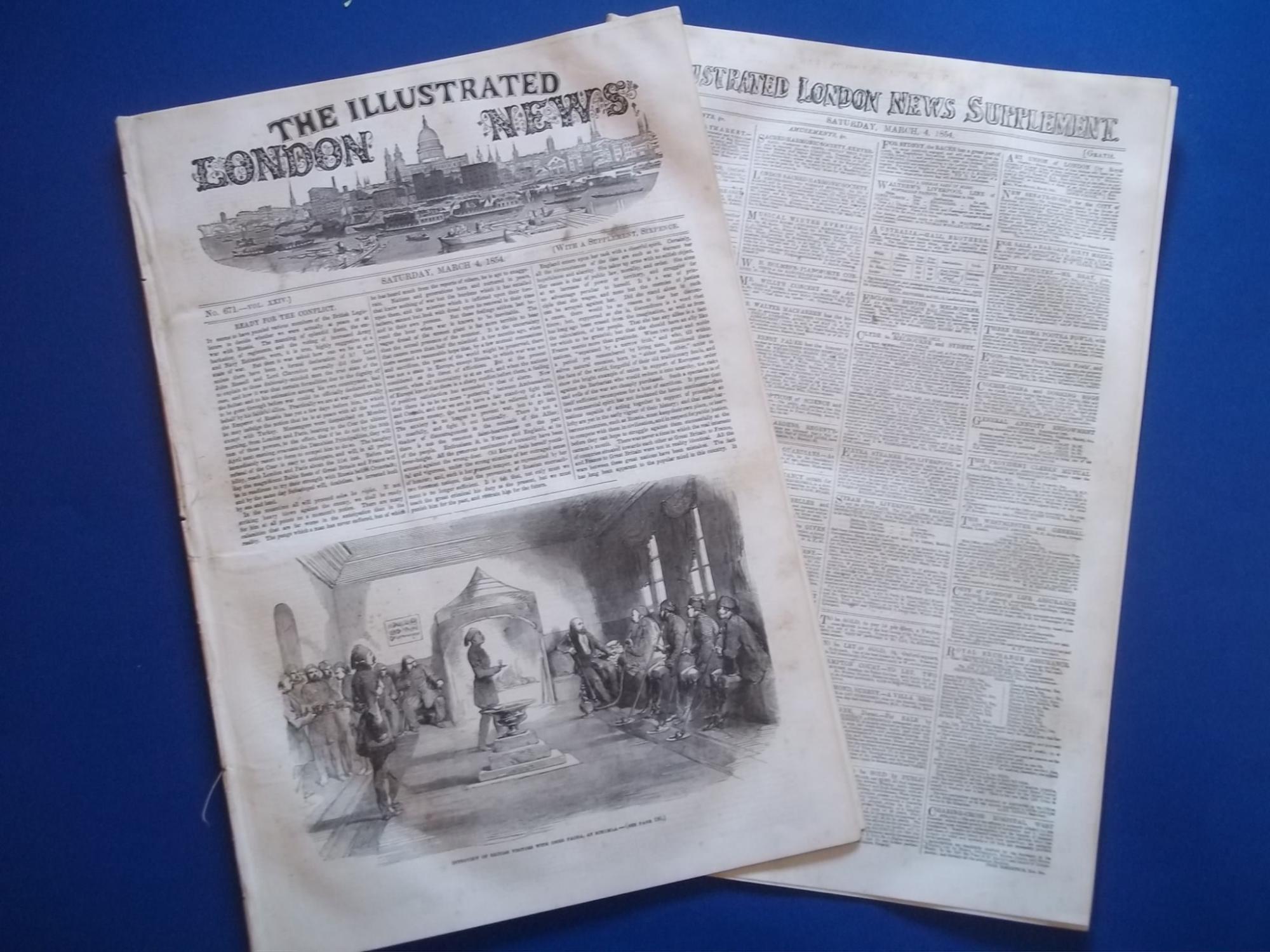 The Illustrated London News (Single Complete Issue: Vol. XXIV No. 671 ...
