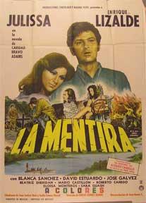 Mentira, La [movie poster]. (Cartel de la película). by Dirección ...