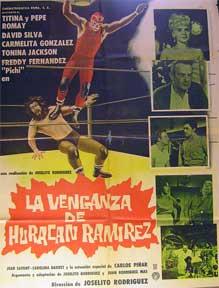 La Venganza de Huracan Ramirez [movie poster]. (Cartel de la película ...