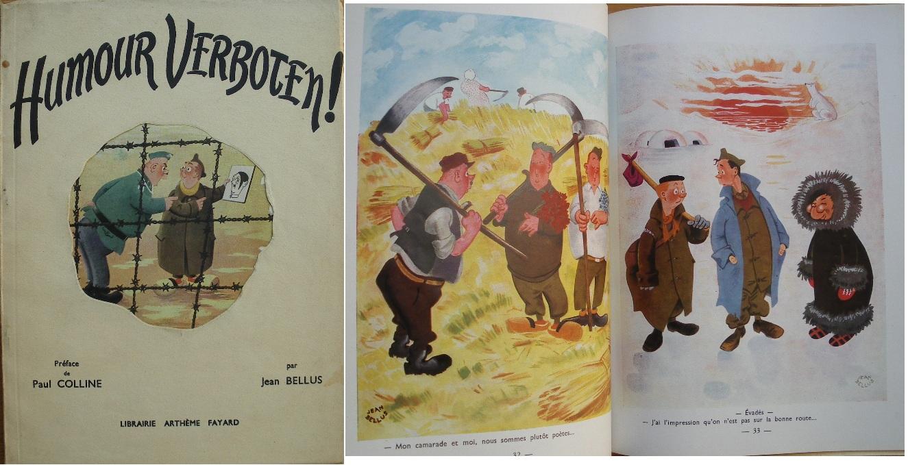 Humour verbotem! by Bellus (Jean): Très bon (1945) | Librairie les ...