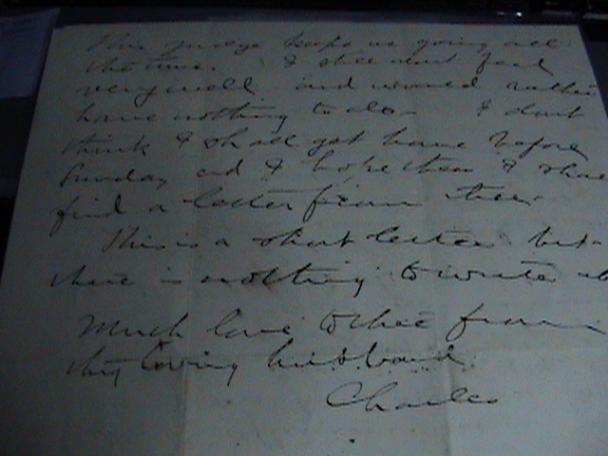 1872 - 1886 ARCHIVE OF THREE (3) HANDWRITTEN MANUSCRIPT LETTERS ...