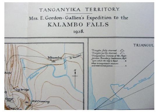 The Kalambo River and Falls. by Mrs. Enid, Gordon-Gallien.: (1929 ...