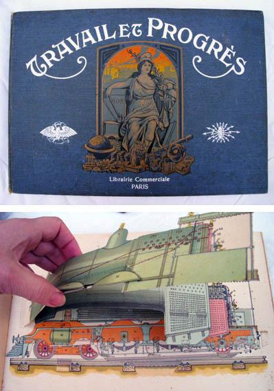 TRAVAIL ET PROGRÈS au Xxème Siècle exposant les inventions et ...