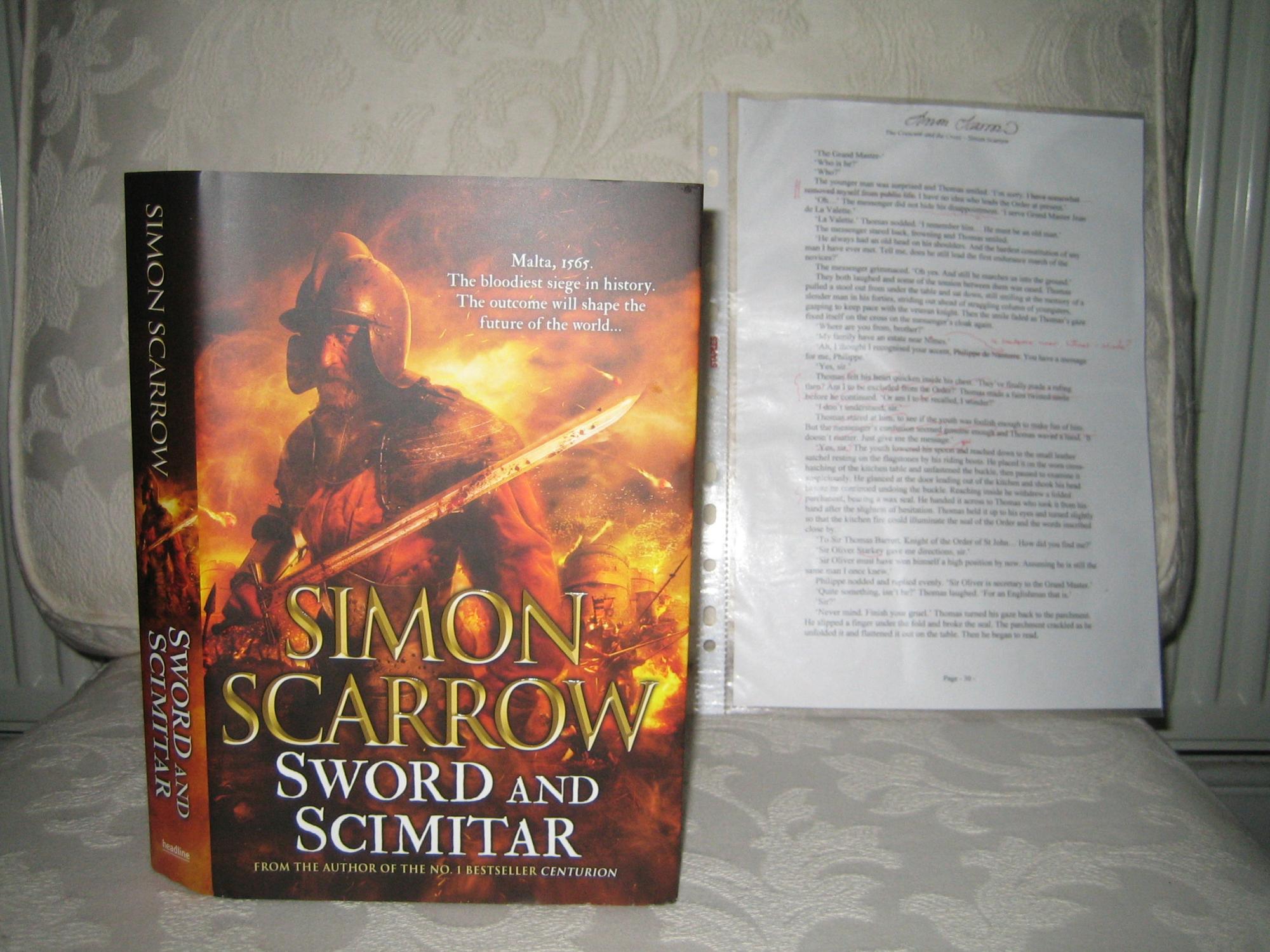 Sword and Scimitar by Simon Scarrow: New Hardcover (2012) 1st Edition ...