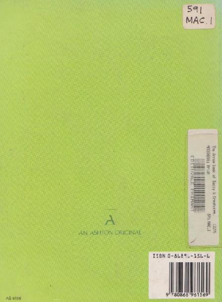 The Arrow Book of Backyard Creatures by Brian Mackness ; illus Regina ...