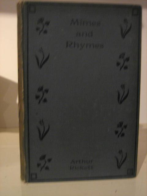 Mimes and Rhymes by RICKETT Arthur (Compton): Good Hardcover 1st ...