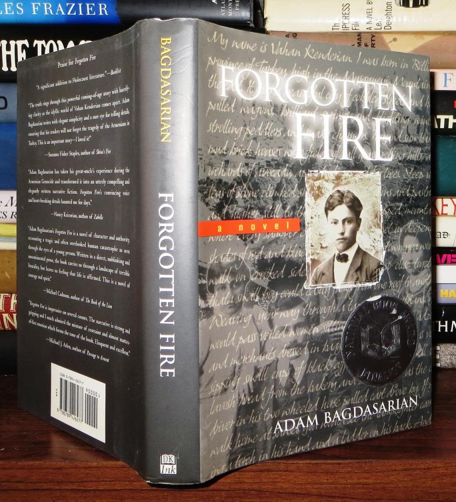 FORGOTTEN FIRE A Novel by Adam Bagdasarian: Hardcover (2000) First ...