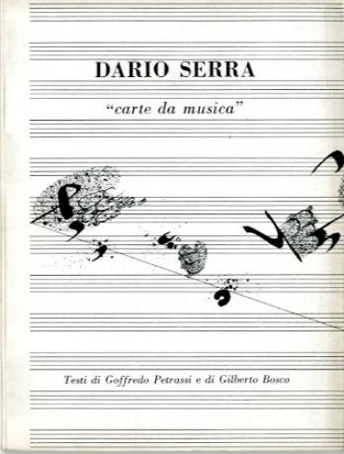 (Serra) Dario Serra. carte da musica. Testi di Goffredo Petrassi e ...