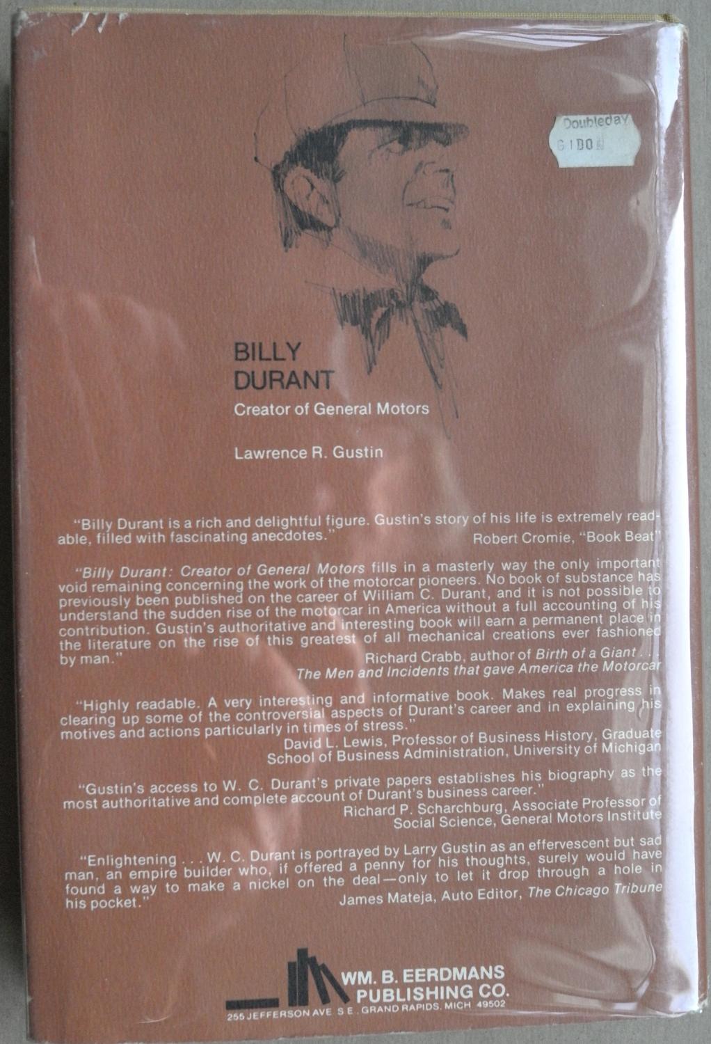 Billy Durant:Creator of General Motors: Creator of General Motors by ...