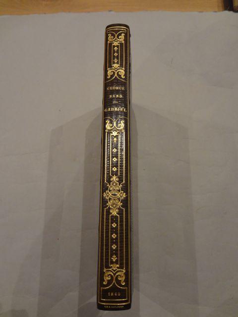 Gabriel de George Sand. par SAND (Aurore Dupin, baronne Dudevant, dite ...