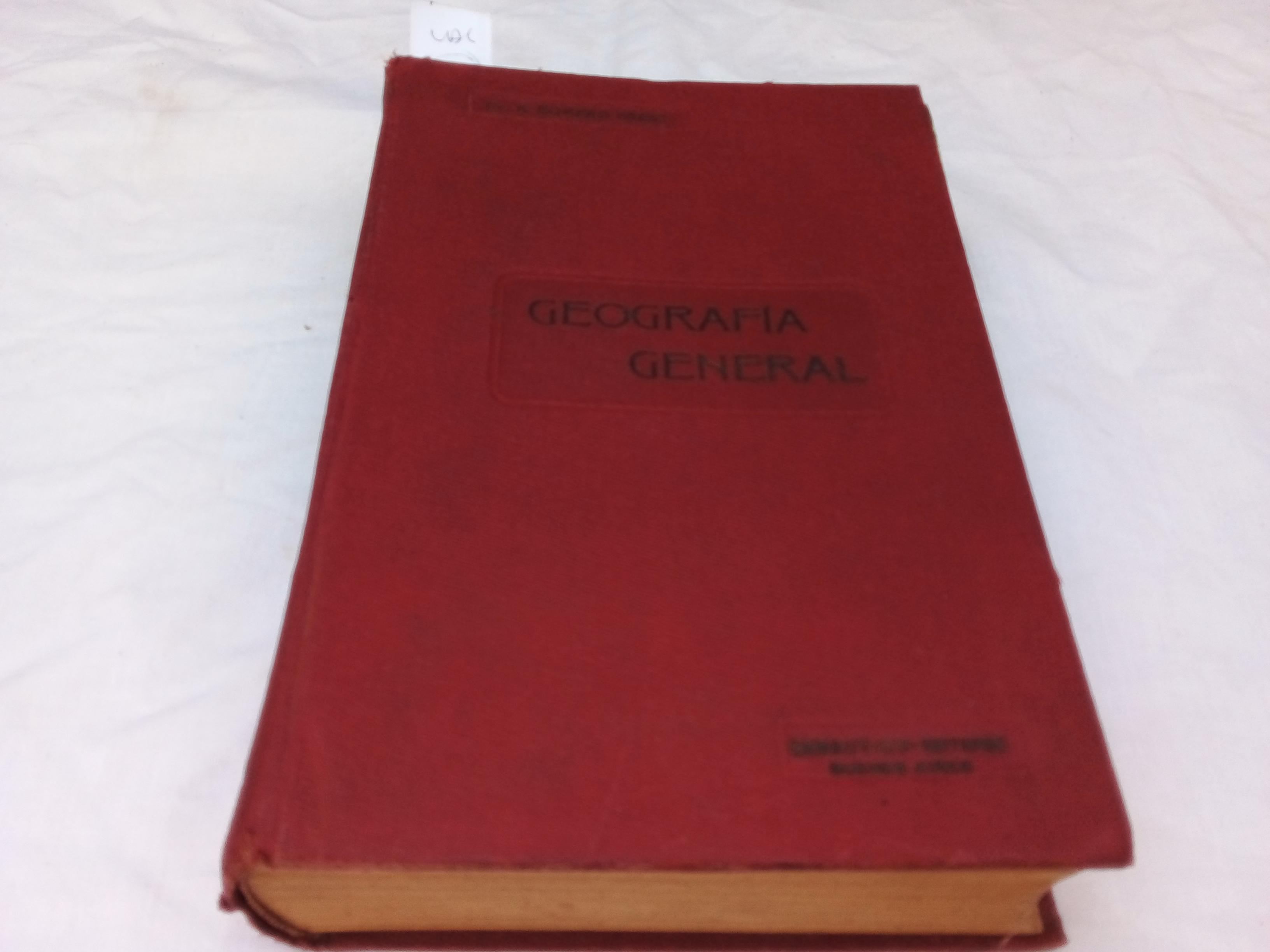 Tratado de geografía General. Geografía Matemática. Geografía Física ...