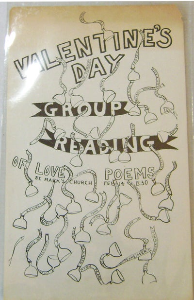 Valentine's Day Group Reading of Love Poems (Poster / Flyer) by Poetry ...