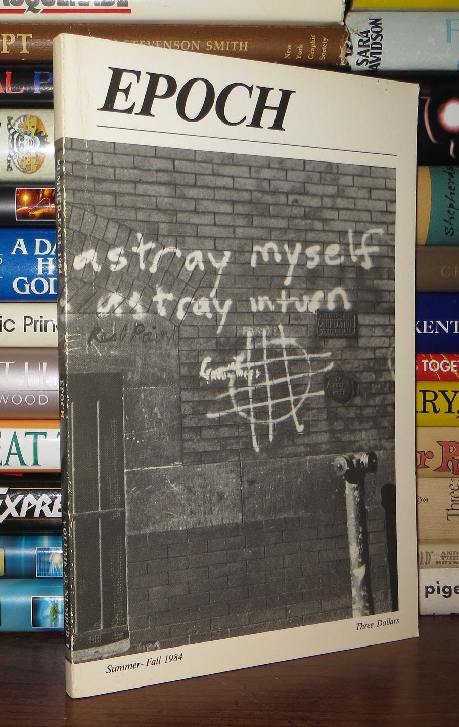 EPOCH Vol. 33 No. 3. Summer Fall 1984 by Giscombe, C. S. Epoch ...