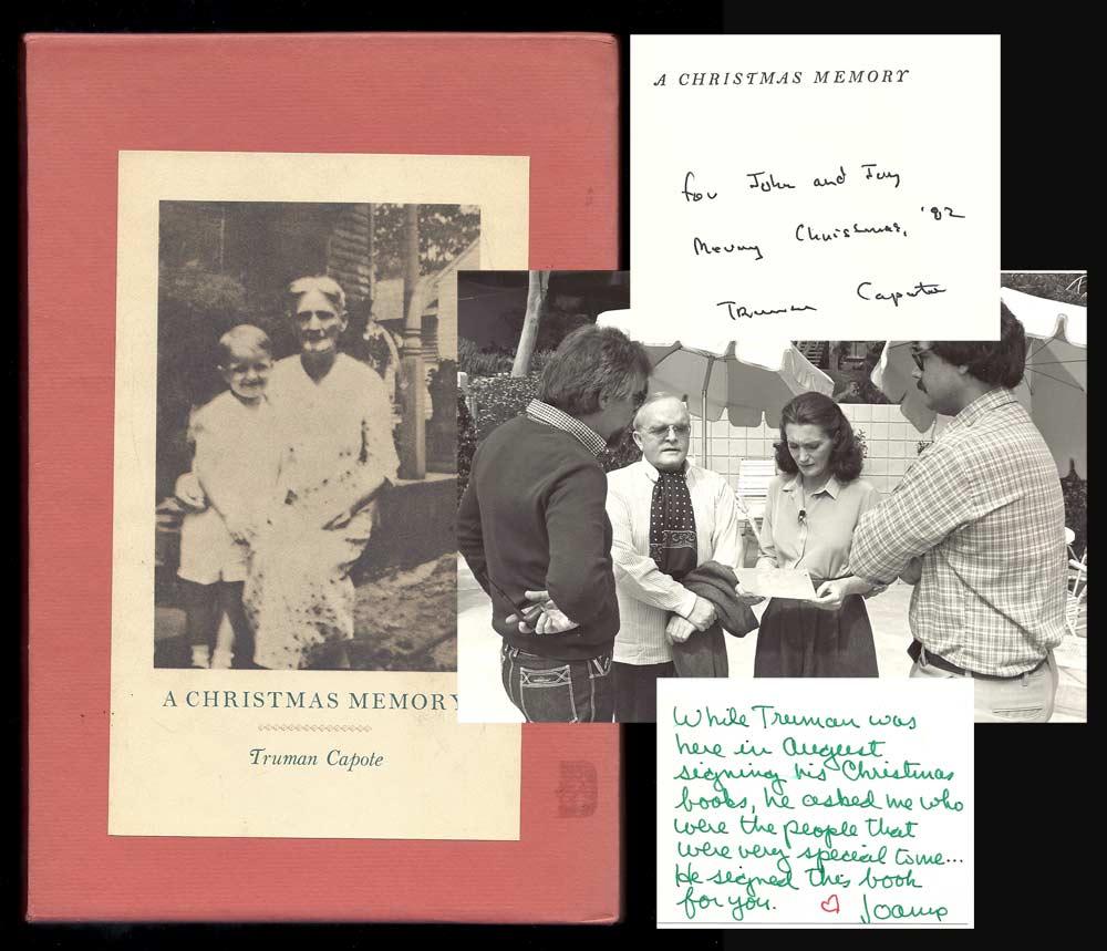 A CHRISTMAS MEMORY. Signed by Capote, Truman: Hardcover (1966) First ...