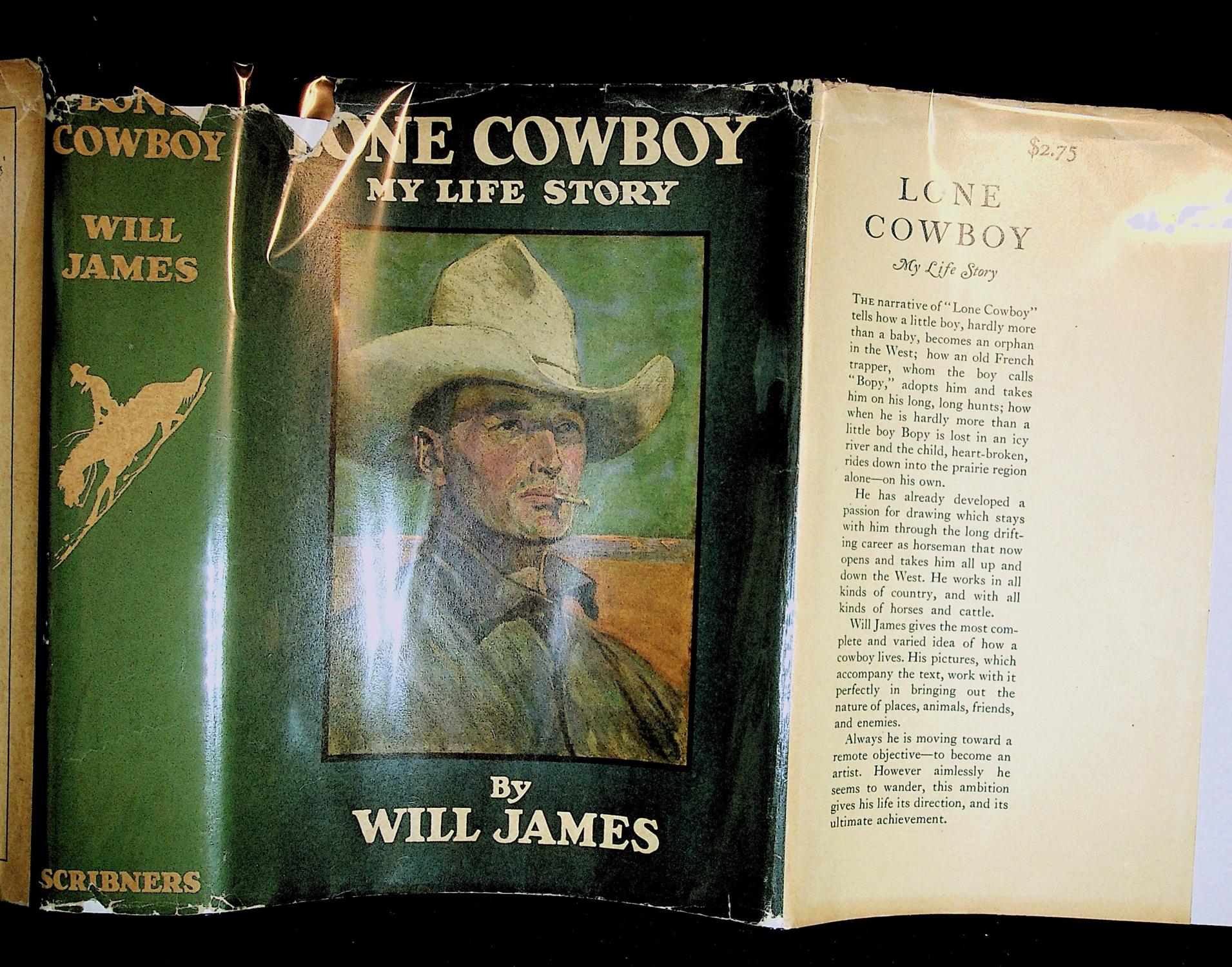 LONE COWBOY My Life Story by James, Will f1b: Hardcover (1930) 1st ed ...