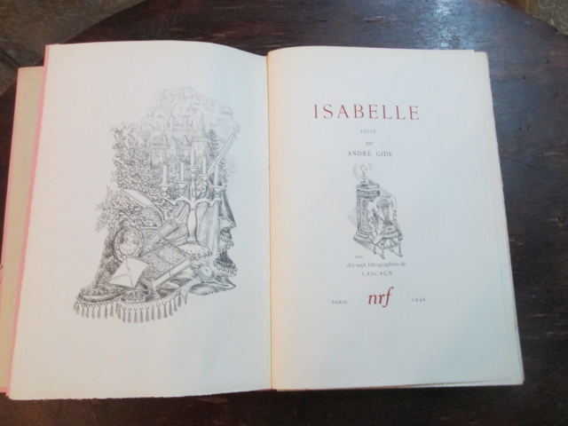 Isabelle by GIDE, André.LASCAUX, Elié.: (1946) | Librairie FAUGUET