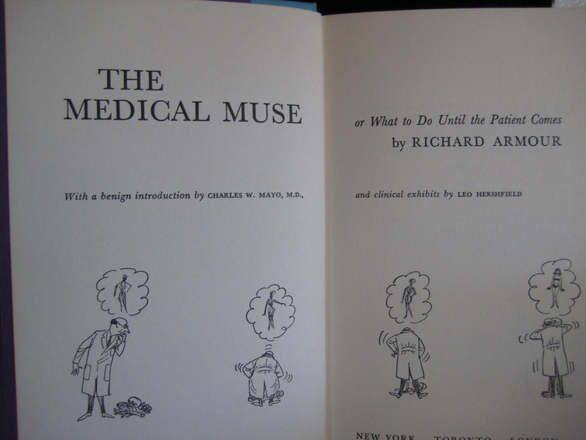 THE MEDICAL MUSE:Or What to Do Until The Patient Comes by Armour ...