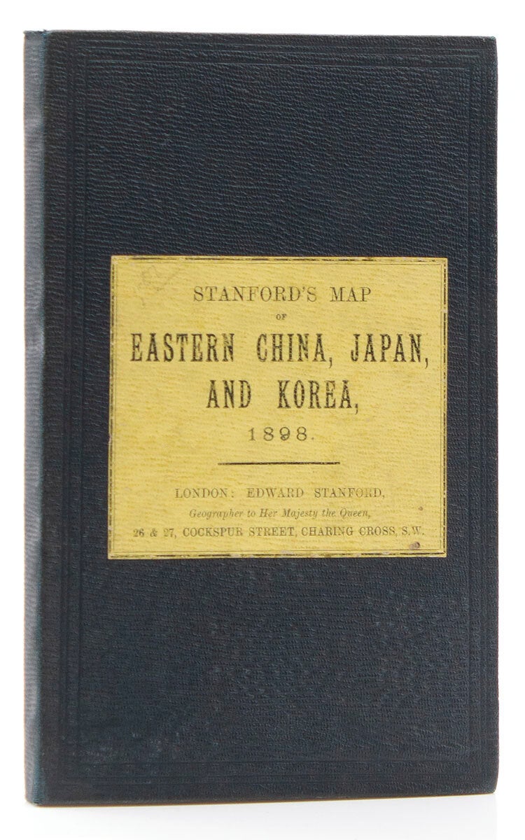 Map of Eastern China, Japan & Korea, 1898 by (Japan): (1898) | James ...