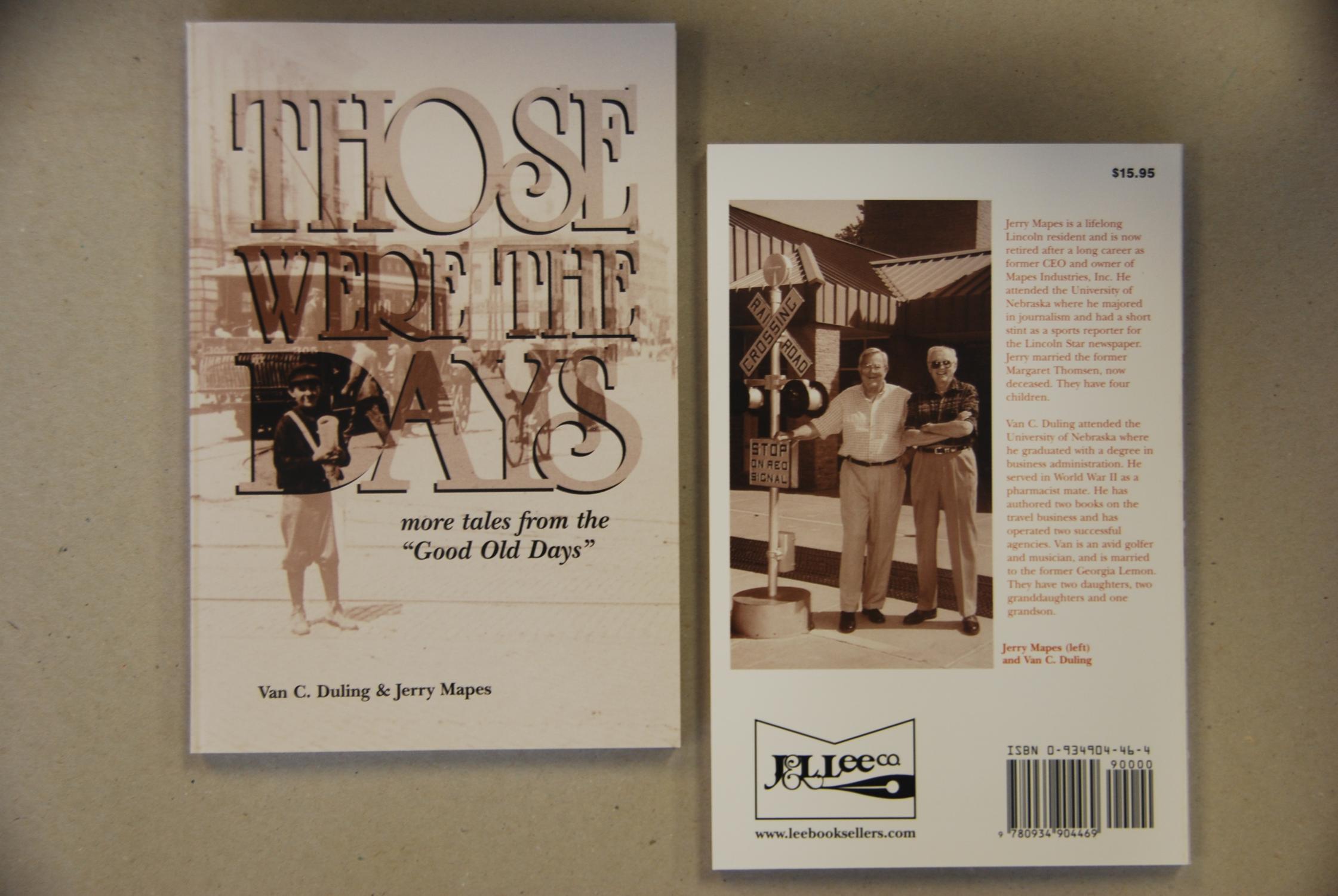 Those Were The Days: more tales from the "Good Old Days" de Duling, Van ...