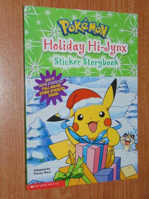 Pokemon: Holiday Hi-Jynx Sticker Storybook par West, Tracey: Good Mass ...