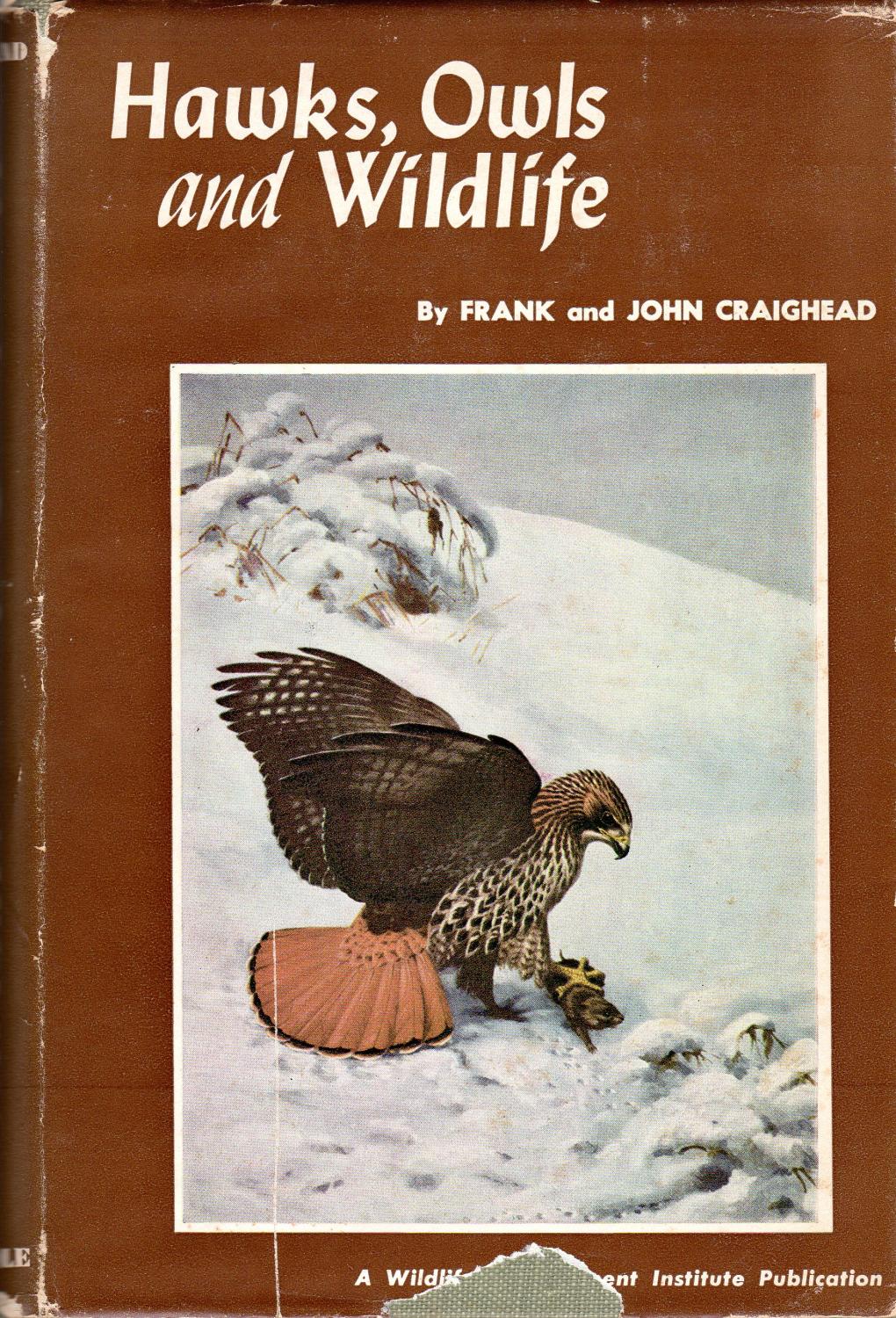 Hawks, Owls and Wildlife by Craighead, Frank and John Craighead: Very ...