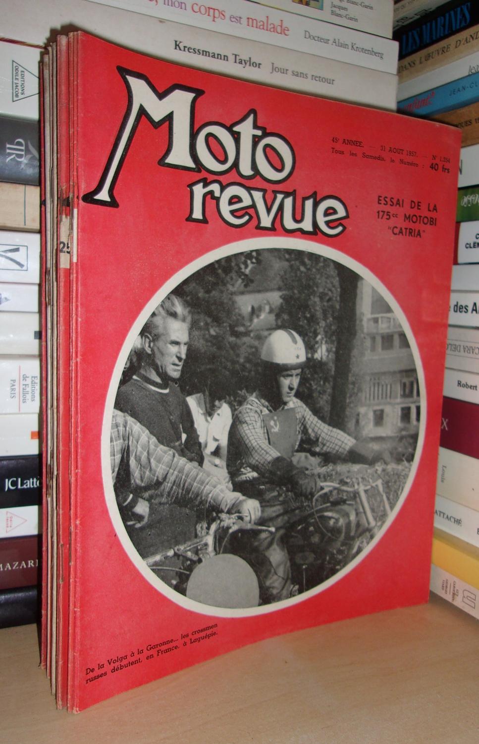 Moto Revue N° 1354: 31 Août 1957. 45e Année. (Essai De La 175 Cm3 ...