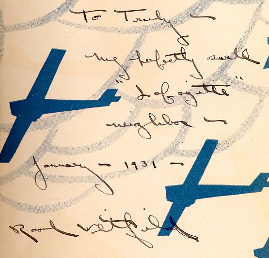 Silver Wings de WHITFIELD, Raoul: Near Fine Hardcover (1930) Firmado ...