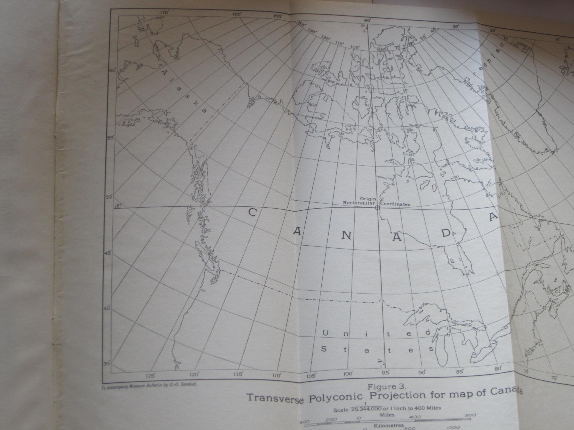 A Transverse Polyconic Projection for General Maps of Canada, National ...