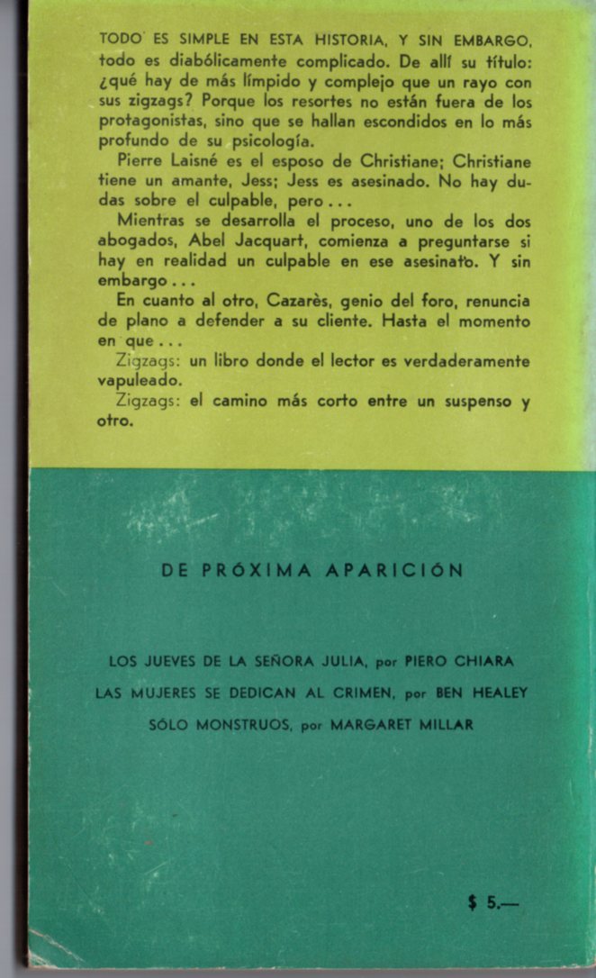 ZIGZAGS by PAUL ANDREOTA: Bien Encuadernación de tapa blanda (1971) 1ª ...