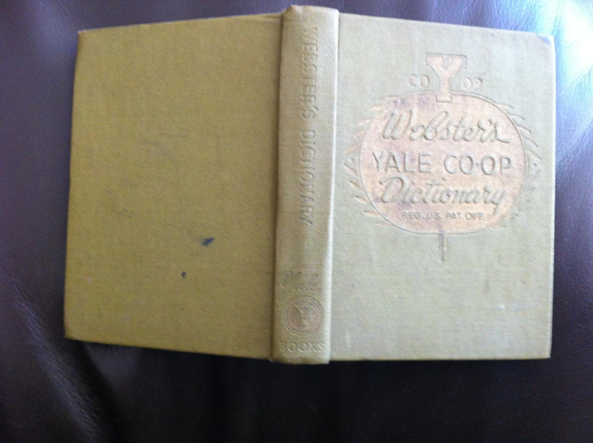 Webster?s Yale Co-Op Dictionary of the English Language ? Self ...