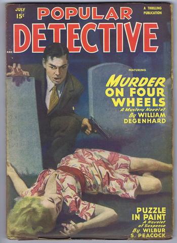 POPULAR DETECTIVE (Mystery Pulp magazine). 1949; July by William ...