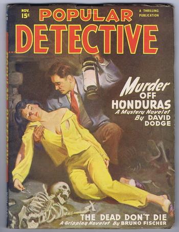 POPULAR DETECTIVE (Mystery Pulp magazine). 1949; Novembe by Bruno ...