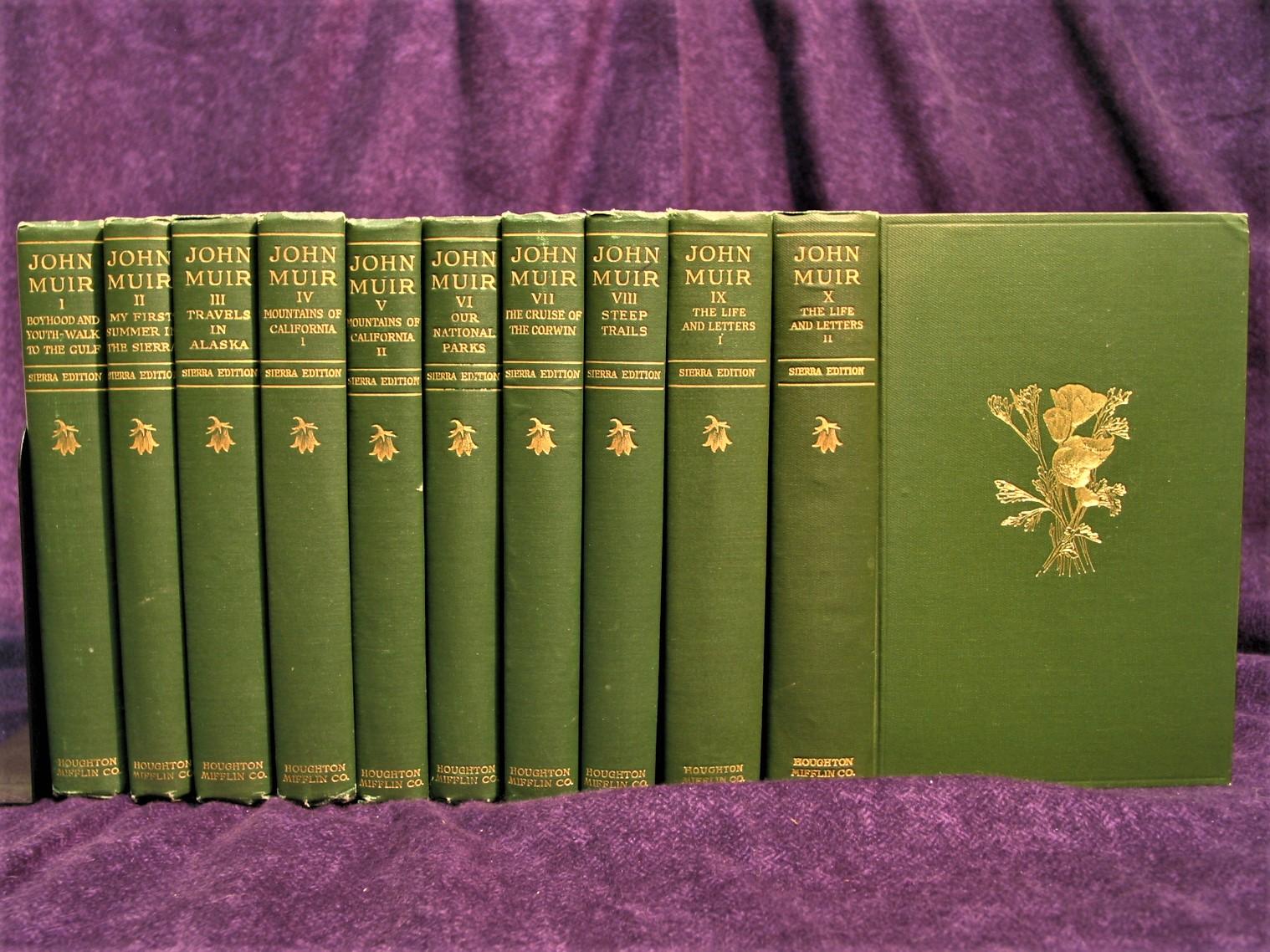 The Writings of John Muir, Sierra Edition (10 volumes) by Muir, John ...
