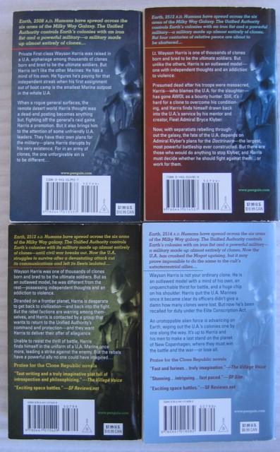 Clone series: vol one - The Clone Republic; vol two - Rogue Clone; vol ...