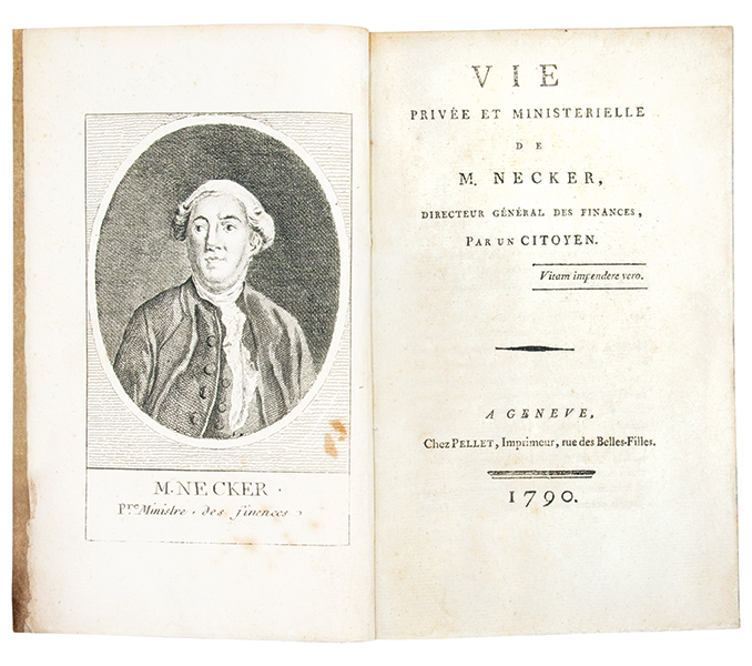 Vie privée et ministérielle de M. Necker, directeur général des ...