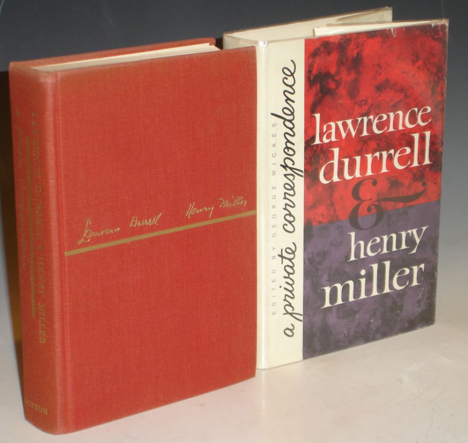 Lawrence Durrell Henry Miller, a Private Correspondence by Wichkes ...