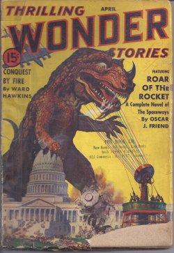 THRILLING WONDER Stories: April, Apr. 1940 by Thrilling Wonder (Oscar J ...