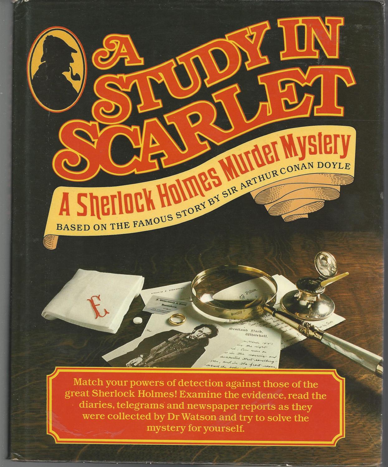 A Study in Scarlet: A Sherlock Holmes Murder Mystery by Doyle, Arthur ...