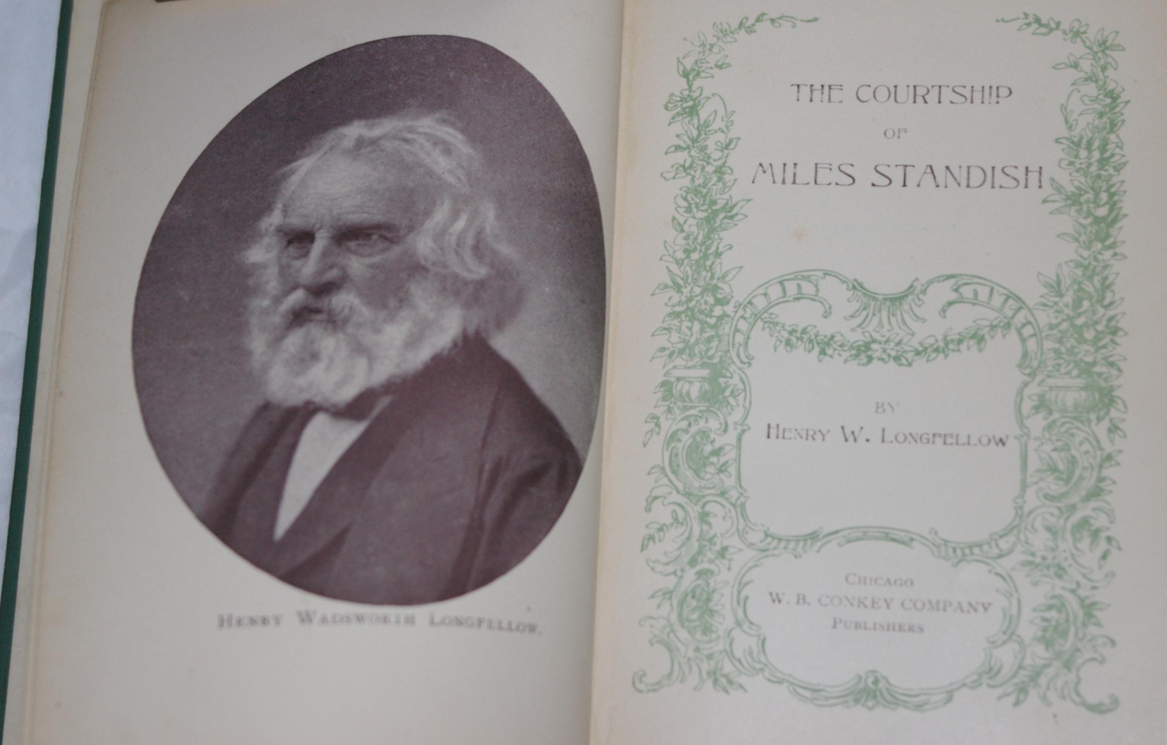 The Courtship of Miles Standish by Longfellow, Henry W.: Very Good ...